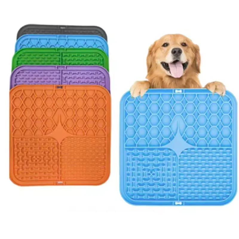 Silikon-Leckpad für Hunde – Slow Feeder & Bade-Ablenkung | Spieldorf